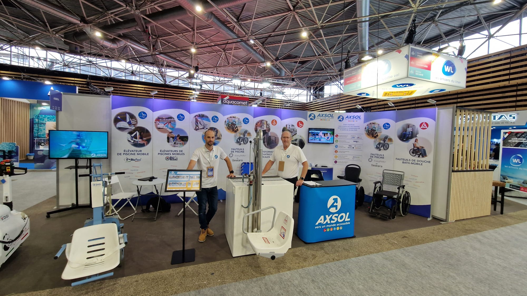 Axsol au Salon Piscine Global
